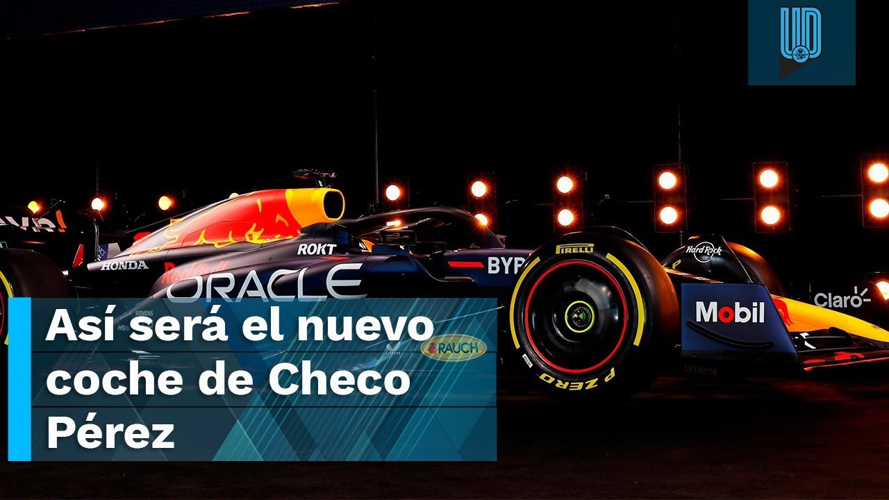 Red Bull presenta el nuevo auto que utilizará Checo Pérez en 2023 - YouTube