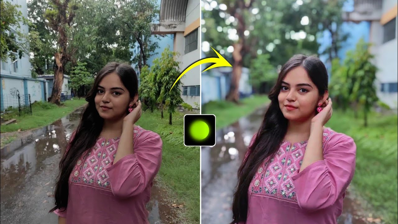 Trending Background Blur Photo Editing | Hypic App Blur Photo Editing ...