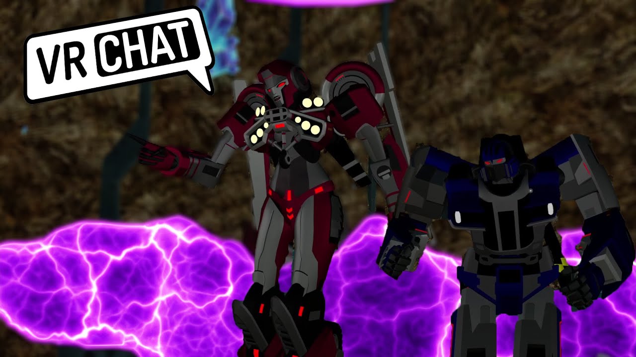 Shatter And Dropkick Transformers Avatars Enter VRChat | VRChat - YouTube
