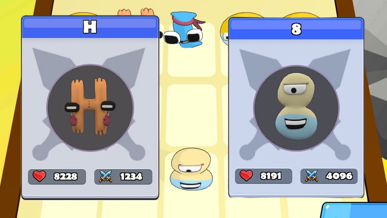 Merge Alphabet Fusion Rainbow - Max level Gameplay Alphabet - Merge ...