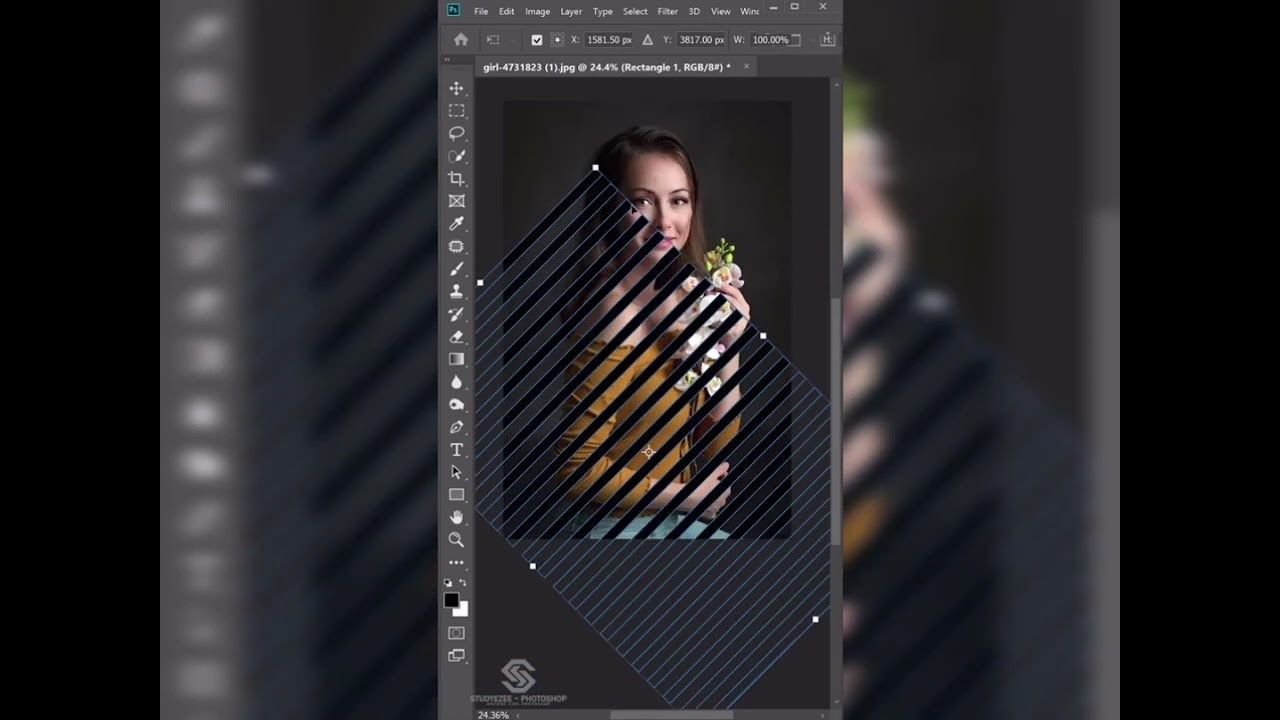 Shadow Effect in Photoshop - Photoshop 2021 - window shadow Effect - #shorts - YouTube