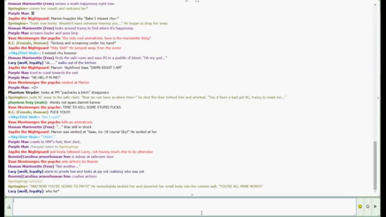 Chatzy FNAF RP! - YouTube