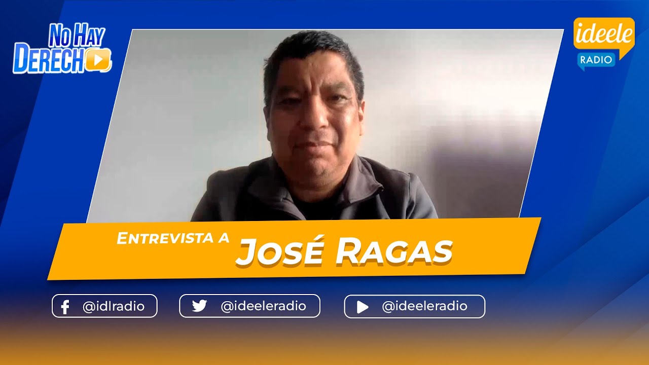 🔴 José Ragas en No Hay Derecho con Glatzer Tuesta [19-06-2024] - YouTube