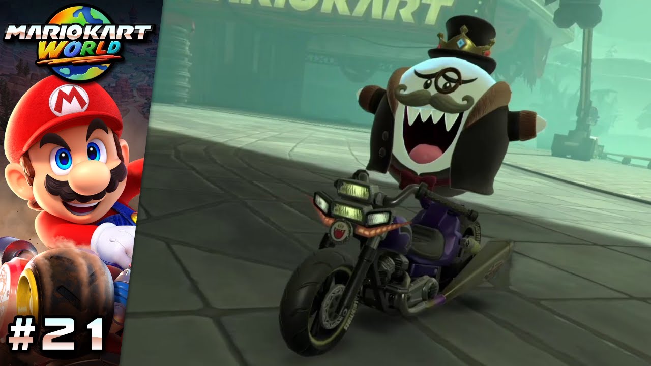Balades au Circuit Mario et au Cinéma Boo- Mario Kart World #21 - YouTube