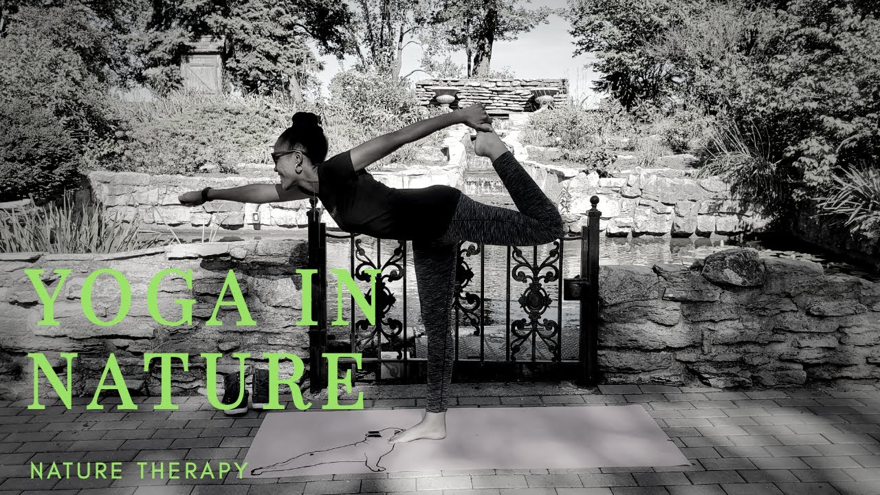 15 Minute Yoga Workout | Outdoor Fitness | Nature Therapy | Yoga for ...