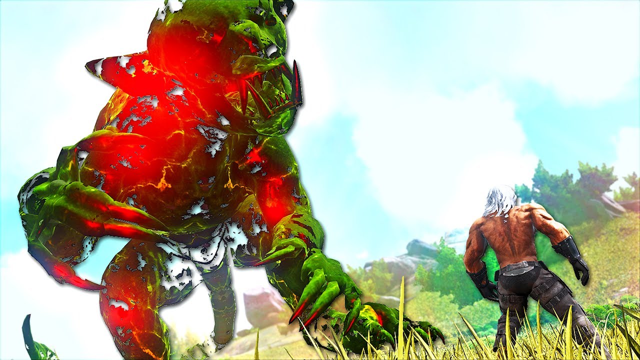 This UNSTABLE MONSTER is the STRONGEST CREATURE iv FOUGHT! | ARK O-MEGA ...