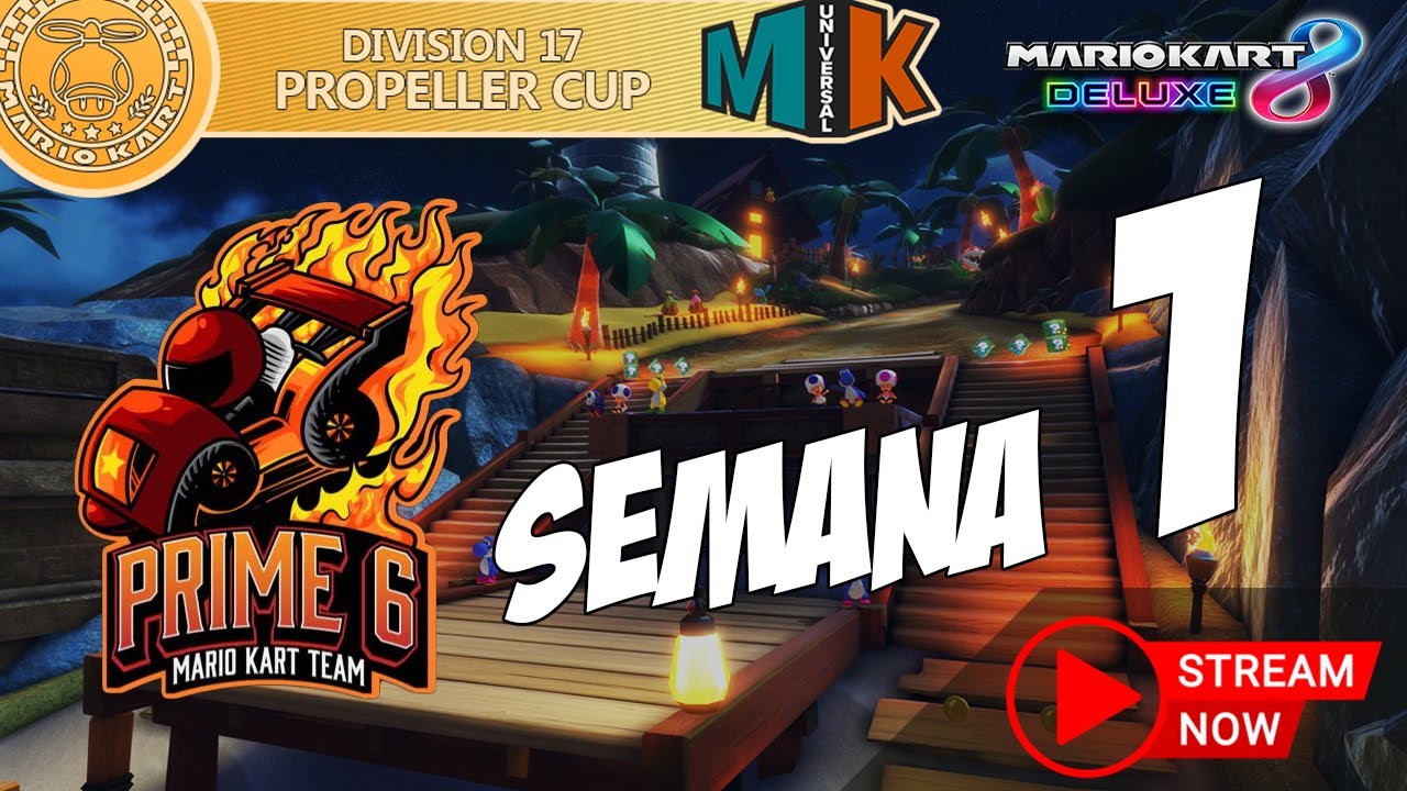🔴 [MK8DX] | MKU S23 | Prime 6 Stars vs Snow Owl | Prime 6 Stars vs ...