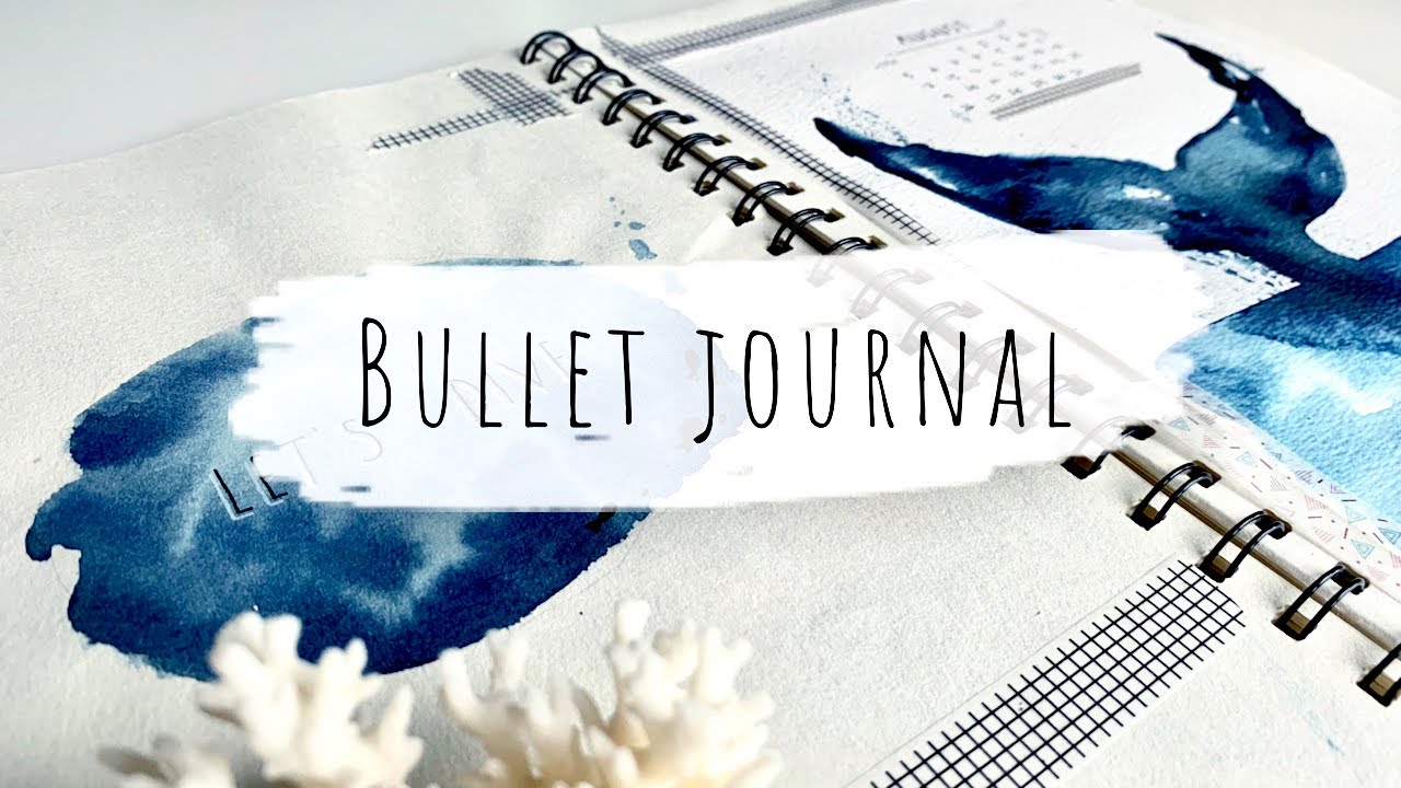 August Bullet Journal Underwater Theme | Fixing Common Mistakes - YouTube
