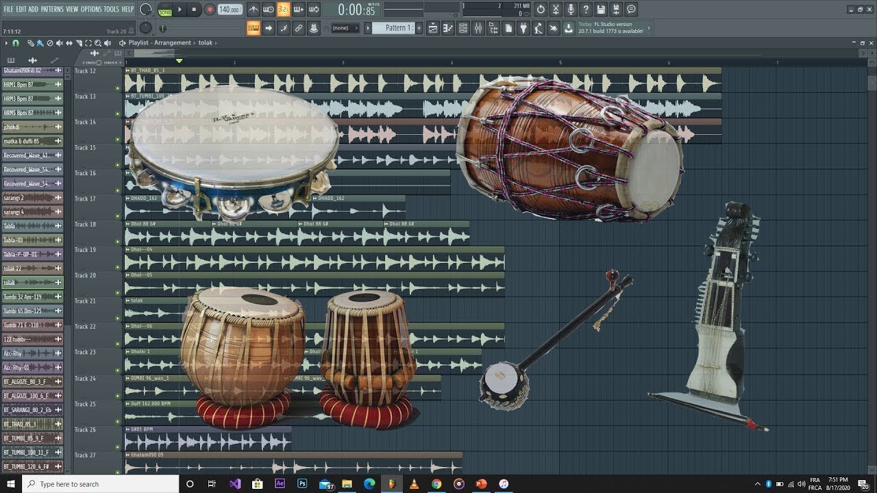 #Free (Part 2) Punjabi Sample Packs // Harmonium //Tumbi//Dhokla //Dhol ...