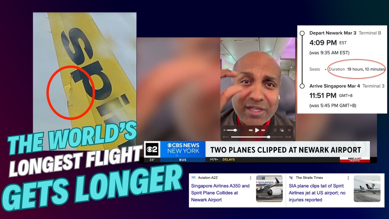 World's Longest Flight Gets Longer - YouTube