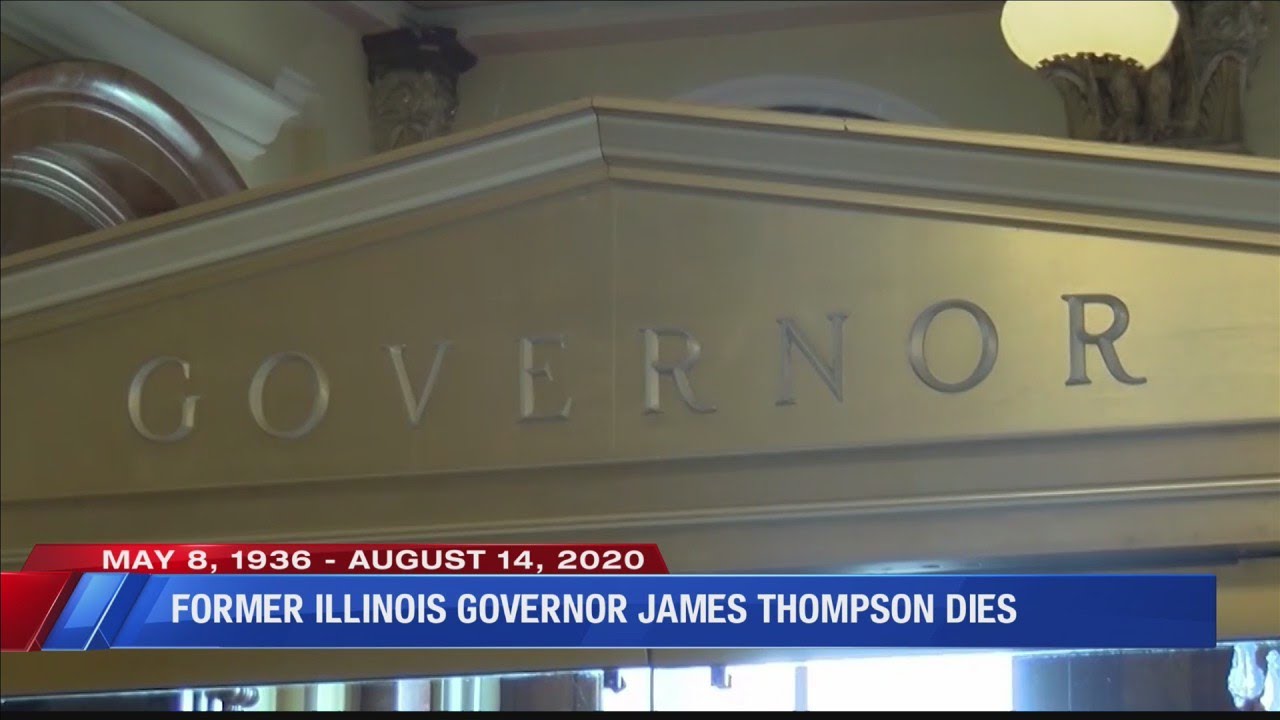 Former Illinois Gov. James Thompson, 'Big Jim,' dies at 84 - YouTube