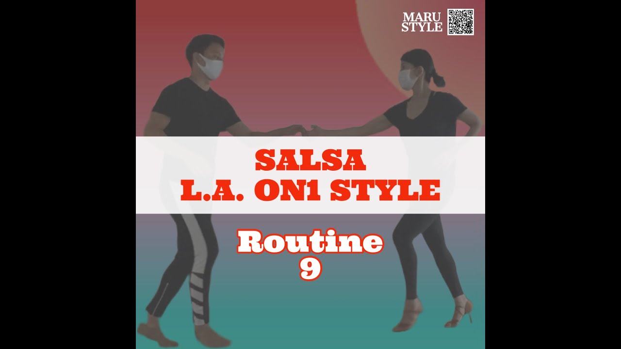 【Salsa On1 L.A. Style Routine 9】 - YouTube