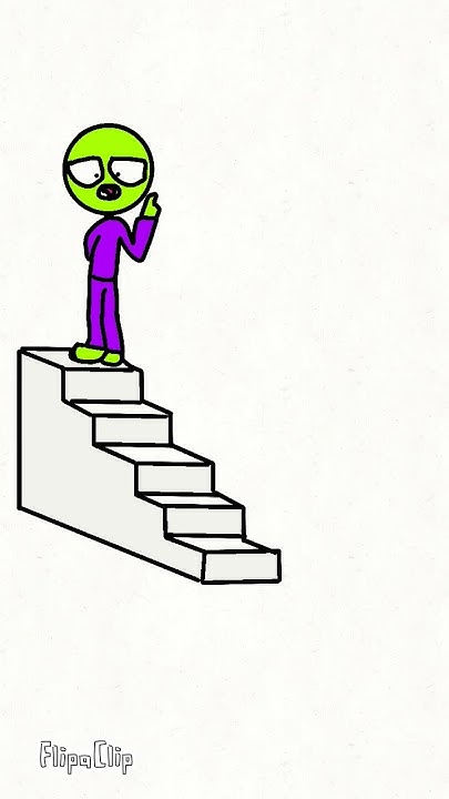 You can't Fall Down The Stair #animation #shorts #2danimation - YouTube