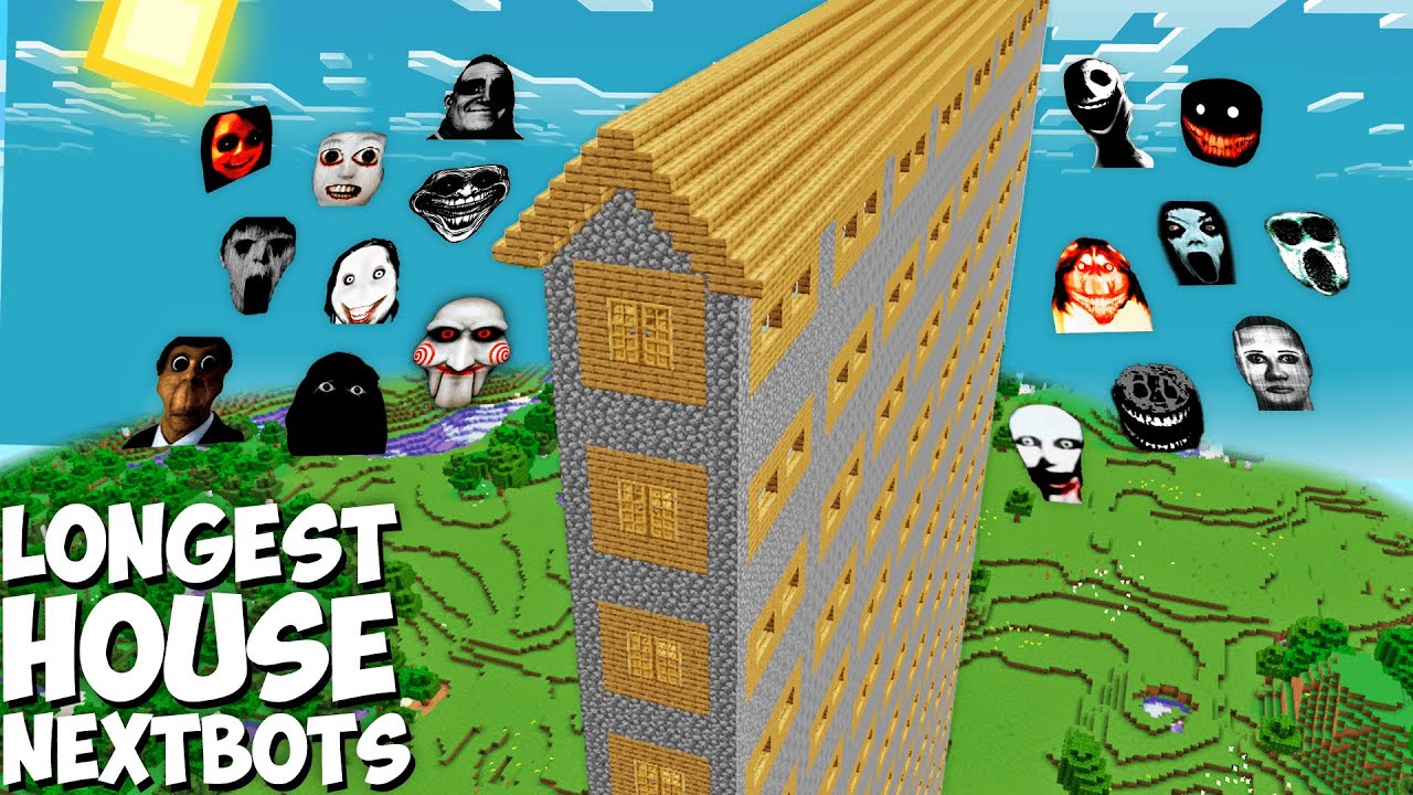 SURVIVAL BEST NEXTBOTS COMPILATION inside BIGGEST VILLAGE HOUSE in ...