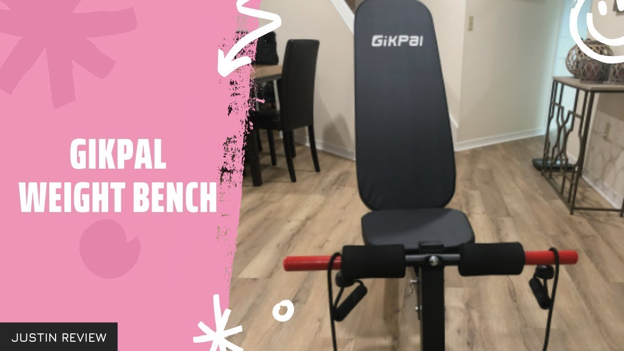 GIKPAL Weight Bench Review, Test | GIKPAL Adjustable Workout Bench ...
