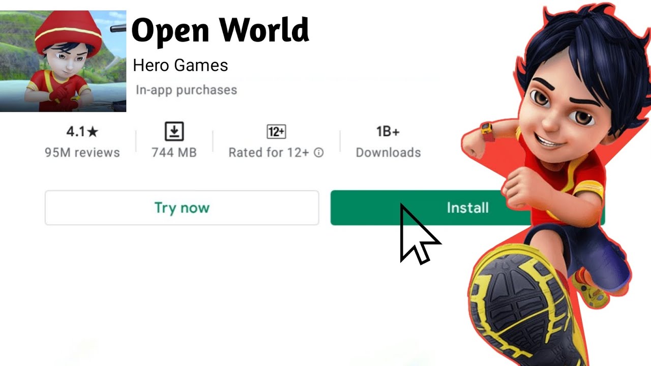 I found shiva open world game from playstore 😱 - YouTube