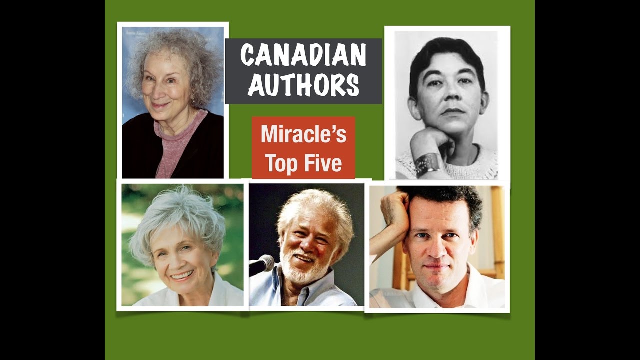Miracle's Top Five : CANADIAN AUTHORS - YouTube