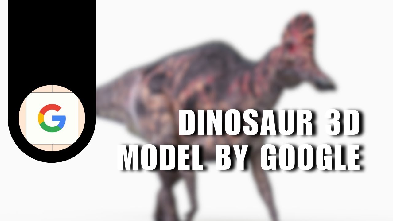 How to Add Dinosaur to Your Photo Only using Google | Dinosaur 3D Model ...