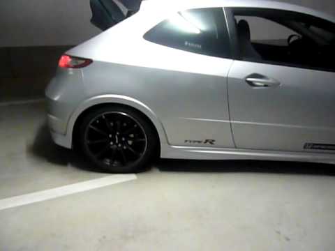 My Civic Type-R Fn2 with JBL Subwoofer - YouTube