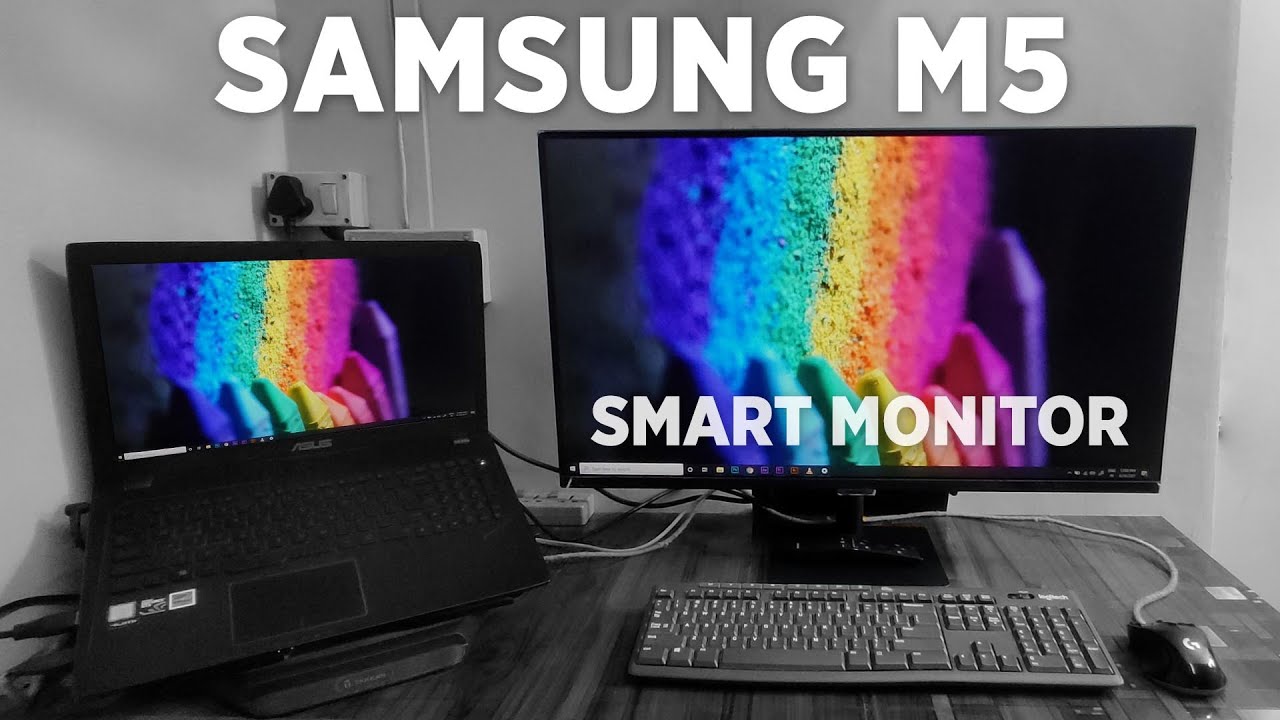 Samsung M5 Smart Monitor with World’s 1st Do-It-All Screen - YouTube