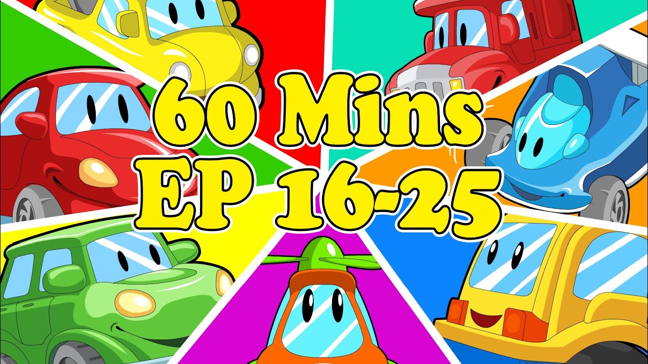 60 mins EP16-25 CARtoons@"Mr.Wheeler&Friends" CARtoons - YouTube