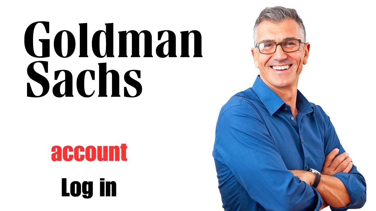 How to Log in to Goldman Sachs Bank account online - YouTube