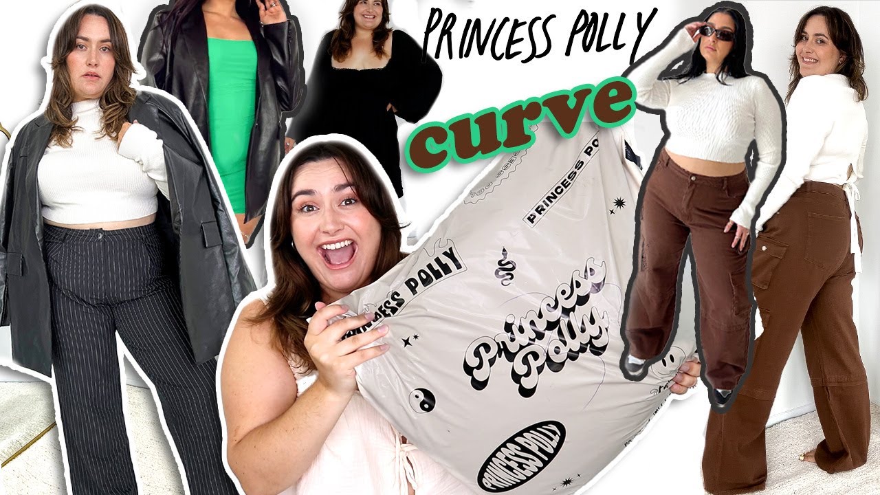 NEW IN Princess Polly CURVE “IT girl” clothing haul plus size 20 Ad ...