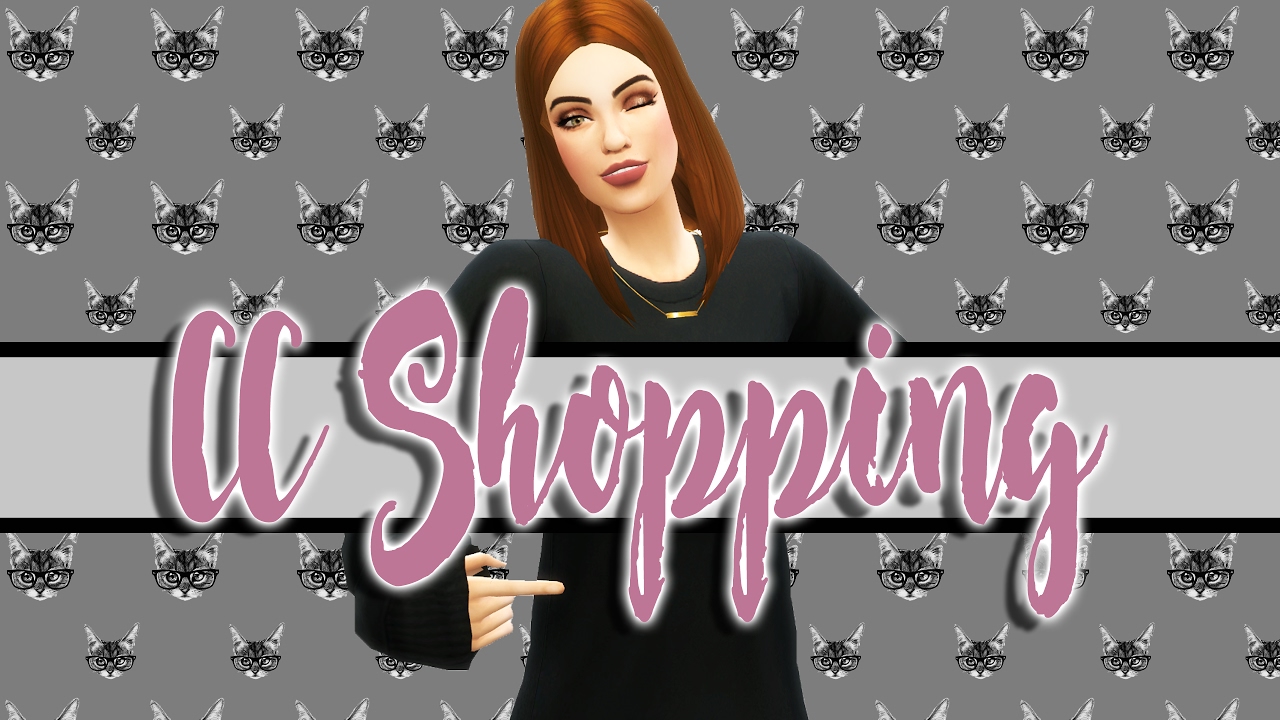 Sims 4: CC Shopping - YouTube