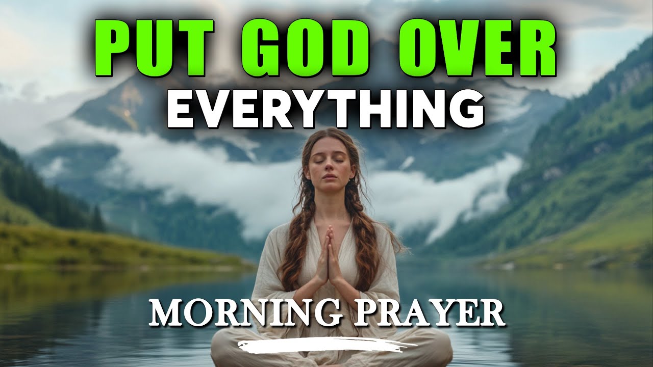 PUT GOD OVER EVERYTHING - Morning Devotional And Prayer To Start Your ...