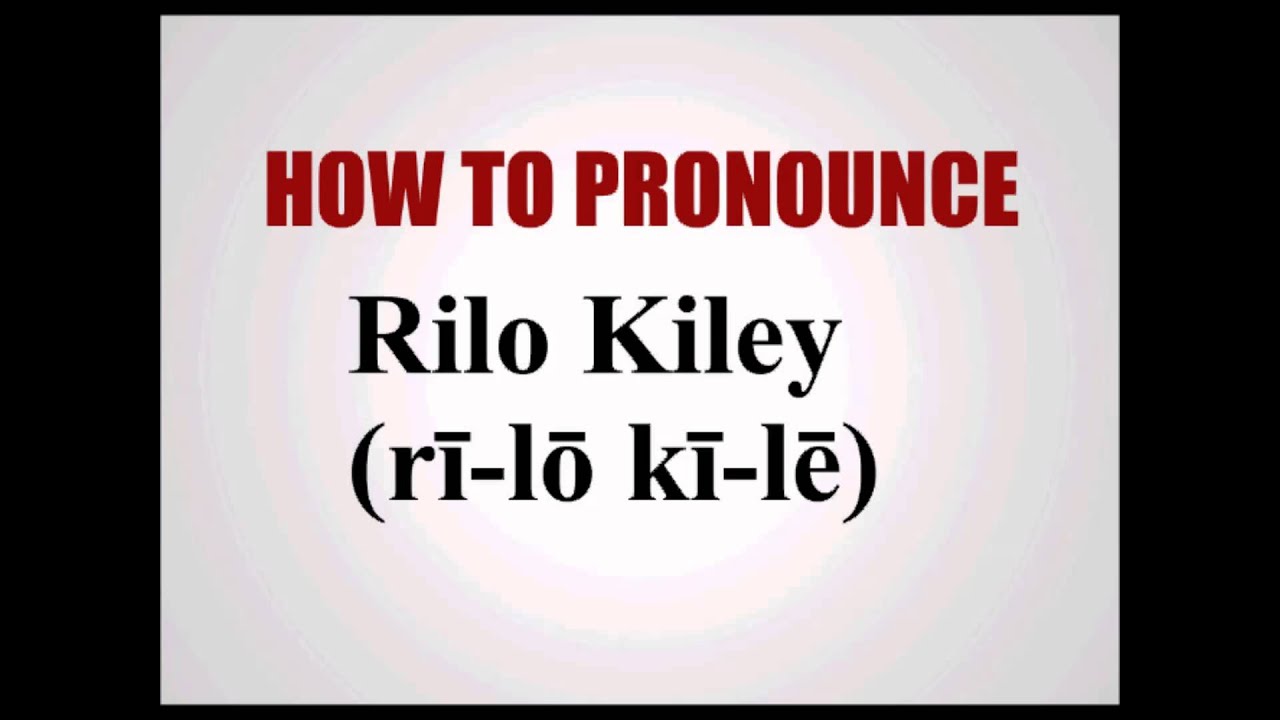How To Pronounce Rilo Kiley - YouTube