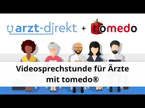 arzt-direkt – Videosprechstunde für tomedo®-Ärzte