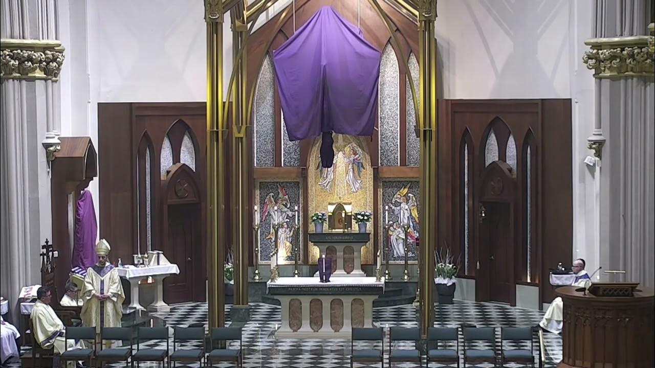 Bishop Caggiano Homily | Mass of the Lord's Supper | March 28, 2024 @ 7:00 p.m. - YouTube