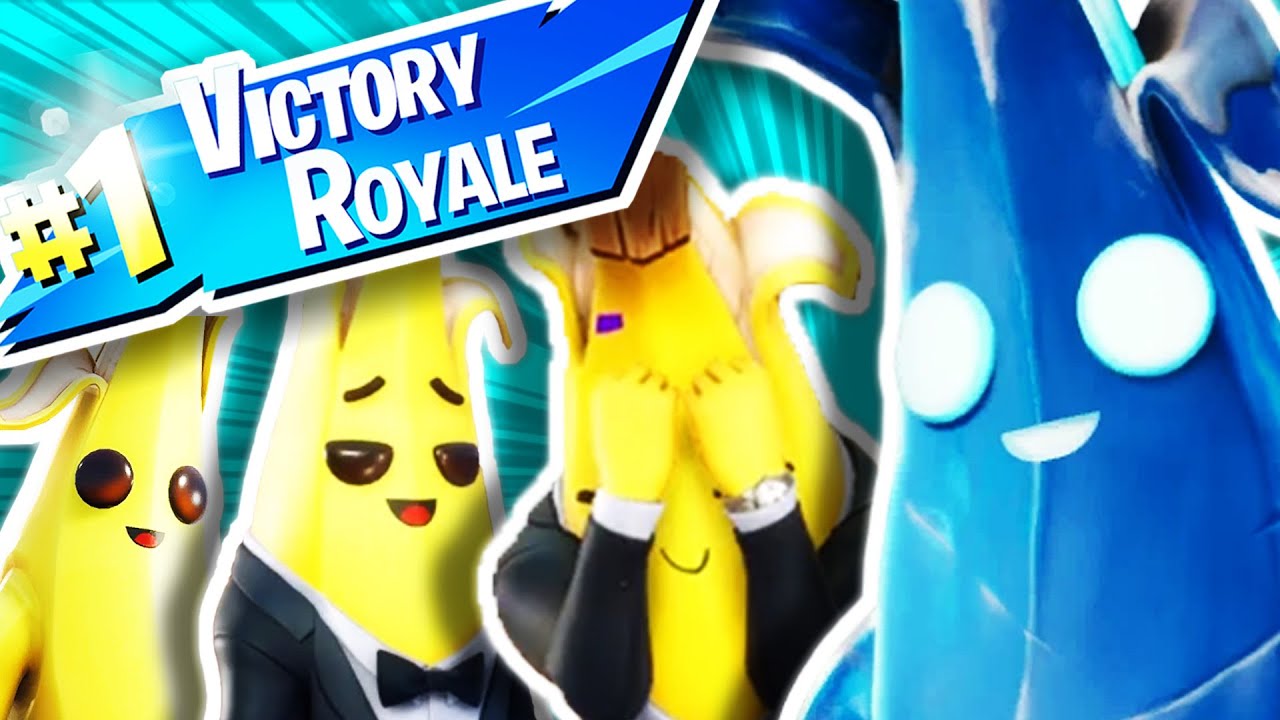 Peely Squad Victory Royale (PS5 Fortnite Gameplay) - YouTube