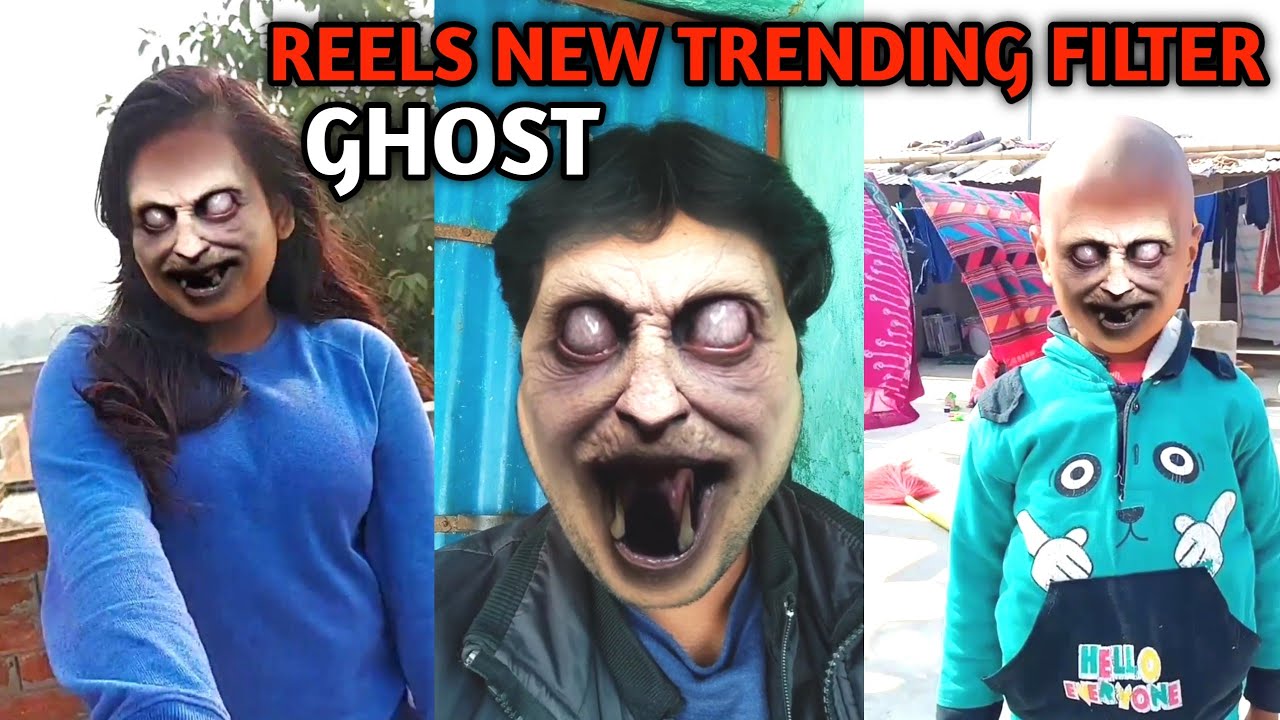 GHOST V1 Filter Effect On Reels || How To Use Ghost V1 Filter On ...