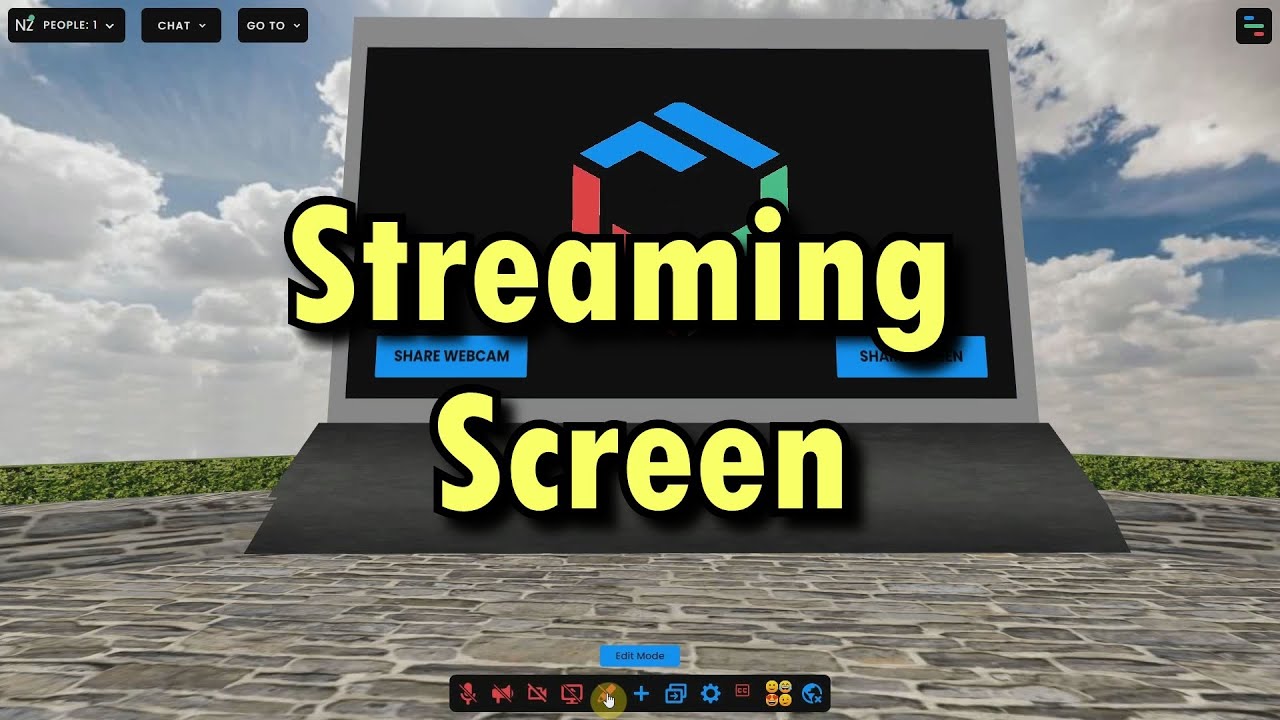 Streaming Screen in FrameVR - YouTube