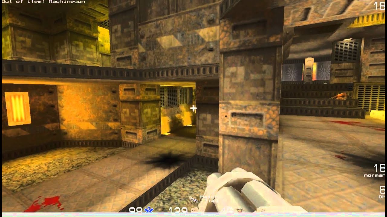 Quake 2 Deathmatch - Norman vs. DM - EDL #10 Division 1 match - YouTube