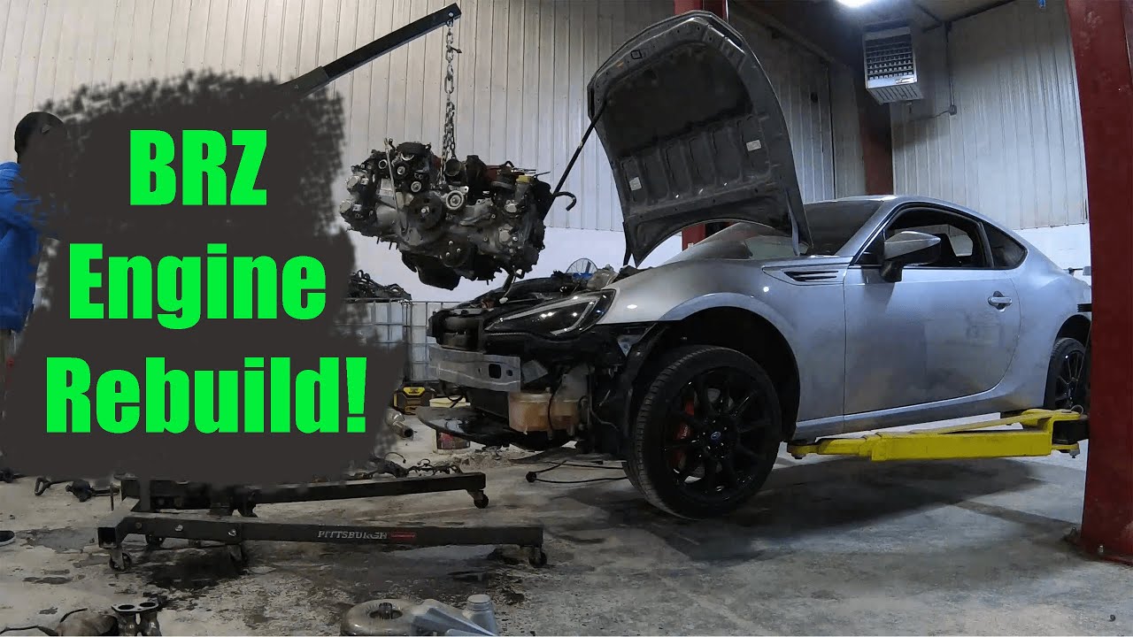BRZ Engine Rebuild! - YouTube