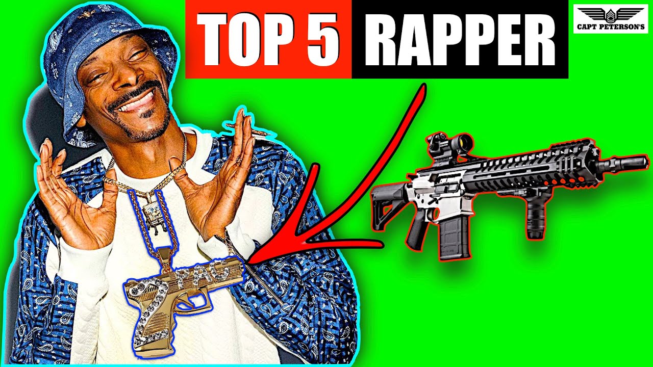 Top 5 Rapper Guns - YouTube
