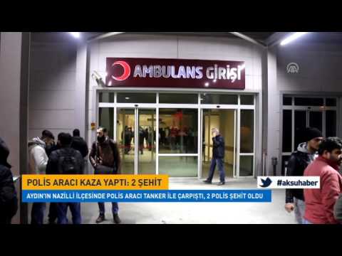Aydın'da Polis Aracı Kaza Yaptı: 2 Şehit
