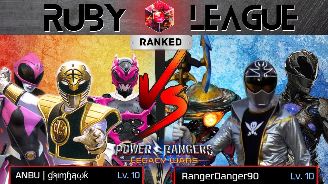 Power Rangers Legacy Wars | Ranked Ruby League Battle | Tommy Oliver Vs ...