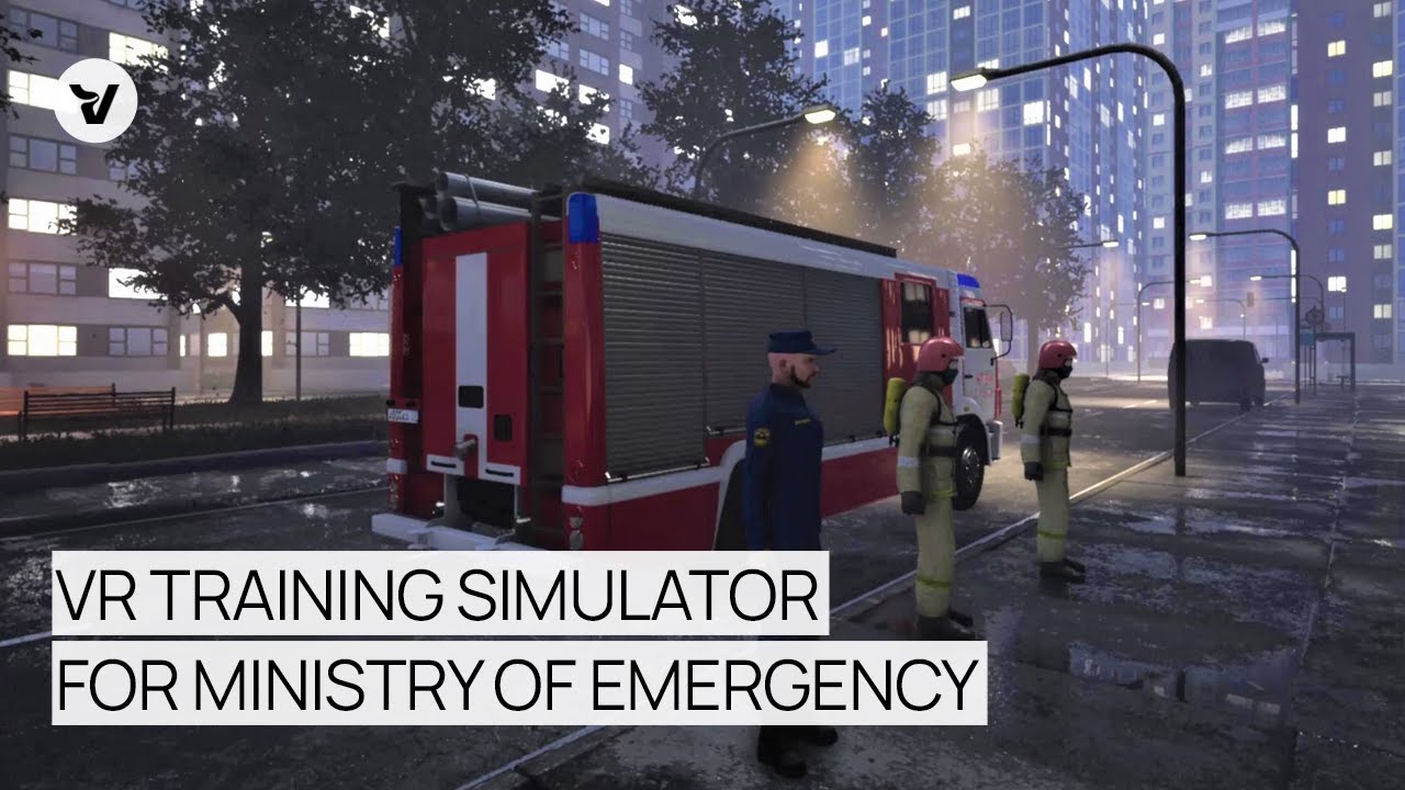 Demonstration of a VR training simulator for Ministry of Emergency ...