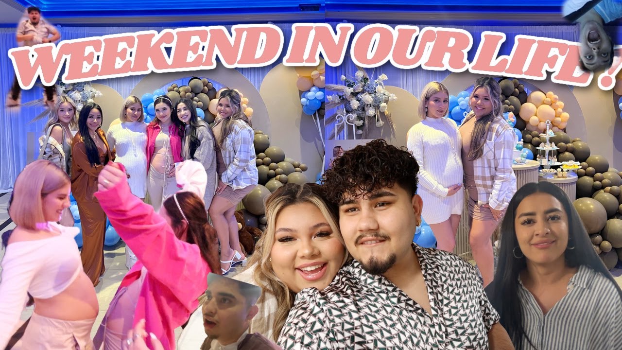 GOING TO A BABY SHOWER WITH OUR FRIENDS | WEEKEND GATHERING - YouTube