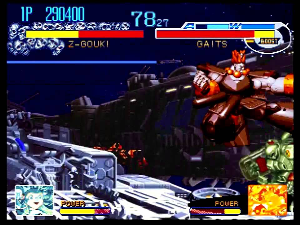 Cyberbots: Fullmetal Madness (Sega Saturn) Arcade Mode as Devilotte ...