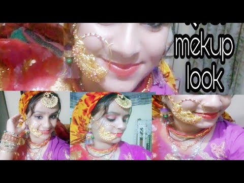 Beautiful Indian Phadi look by पहाड़ी Beauty बांध छः पहाड़ की - YouTube