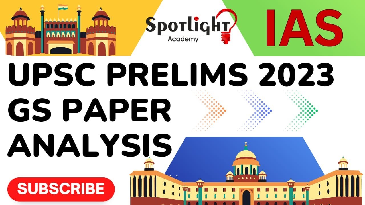 UPSC Prelims 2023 Answer Key & Analysis l Cut off l General Studies by ...