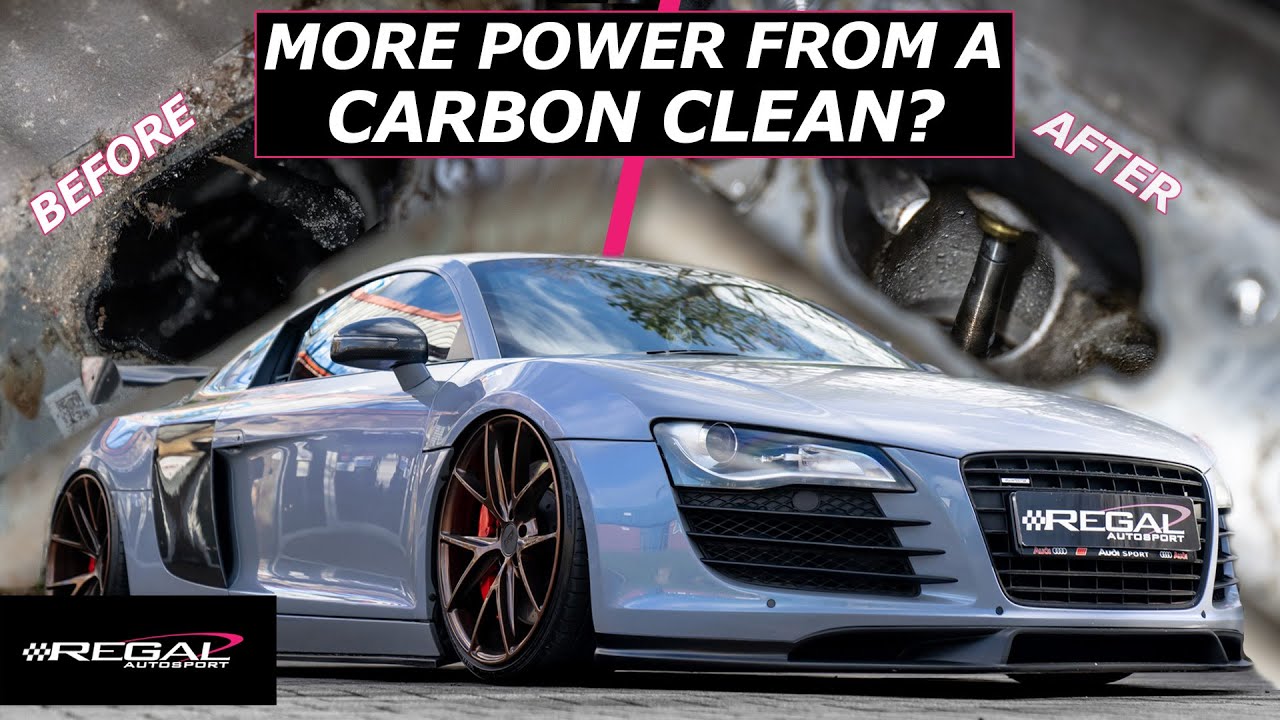 Yes, Carbon Cleaning works [ONLY IF YOU DO IT RIGHT] R8 V8 - YouTube