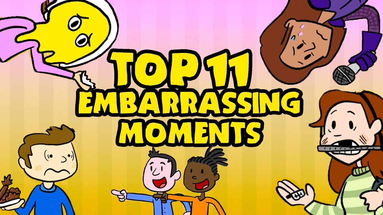 Top 11 Most Embarrassing Moments From Books | Shelf Stuff - YouTube