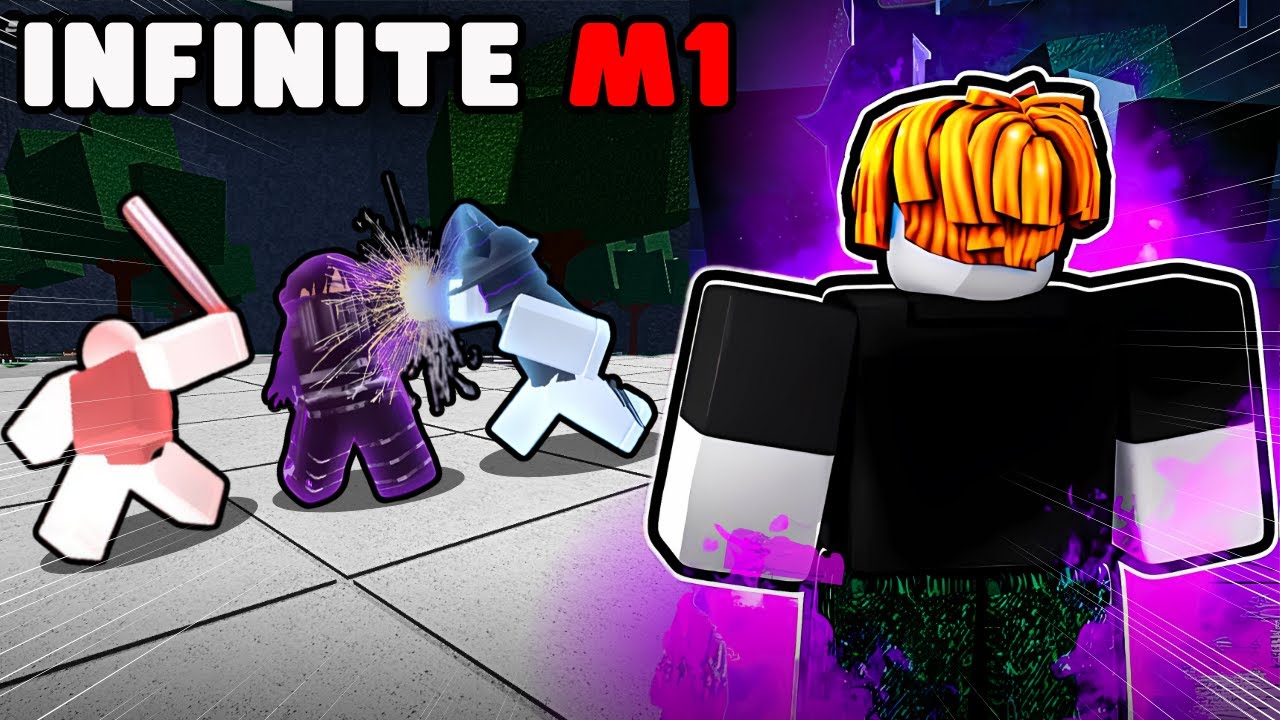 INFINITE M1 TRAPPING PLAYERS in ROBLOX The Strongest Battlegrounds ...