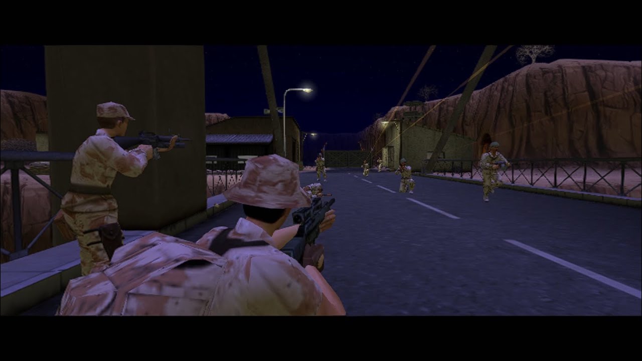 Conflict: Desert Storm - The Invasion of Kuwait Stage 1 Gameplay ...