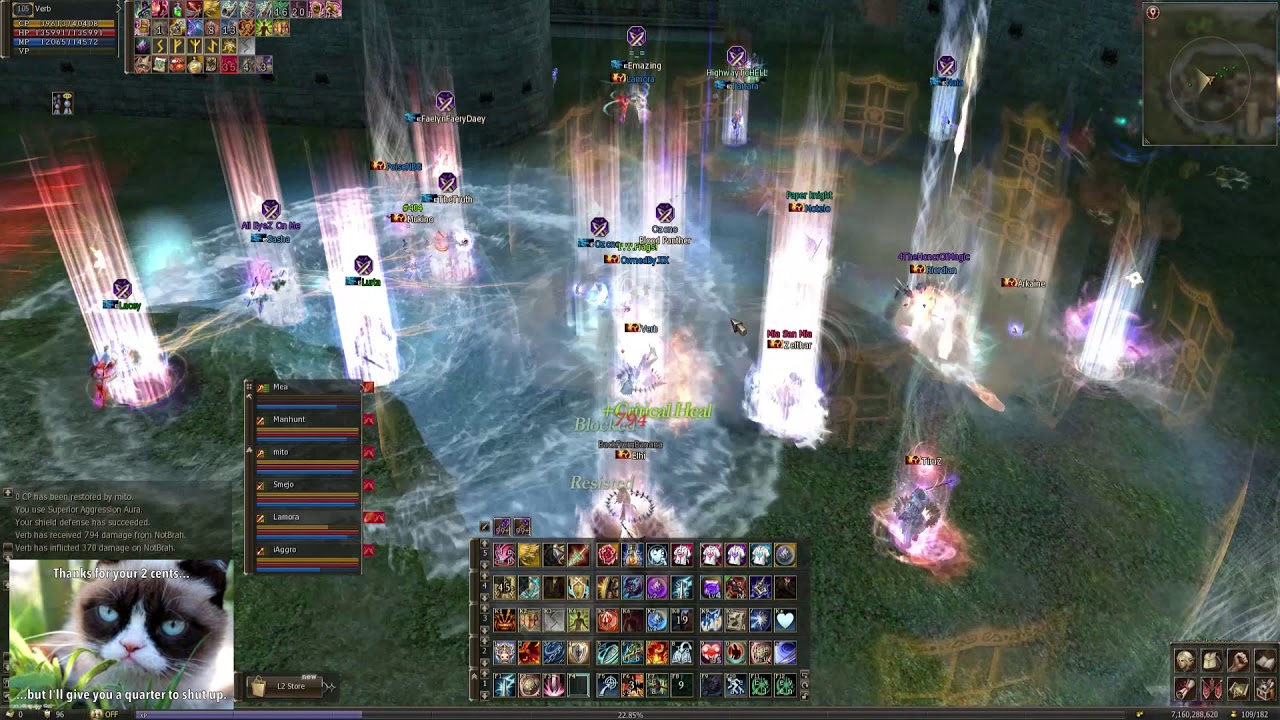 Lineage 2 - Castle Siege 2018-03-04 @Core (Sigel Phoenix Knight) - YouTube